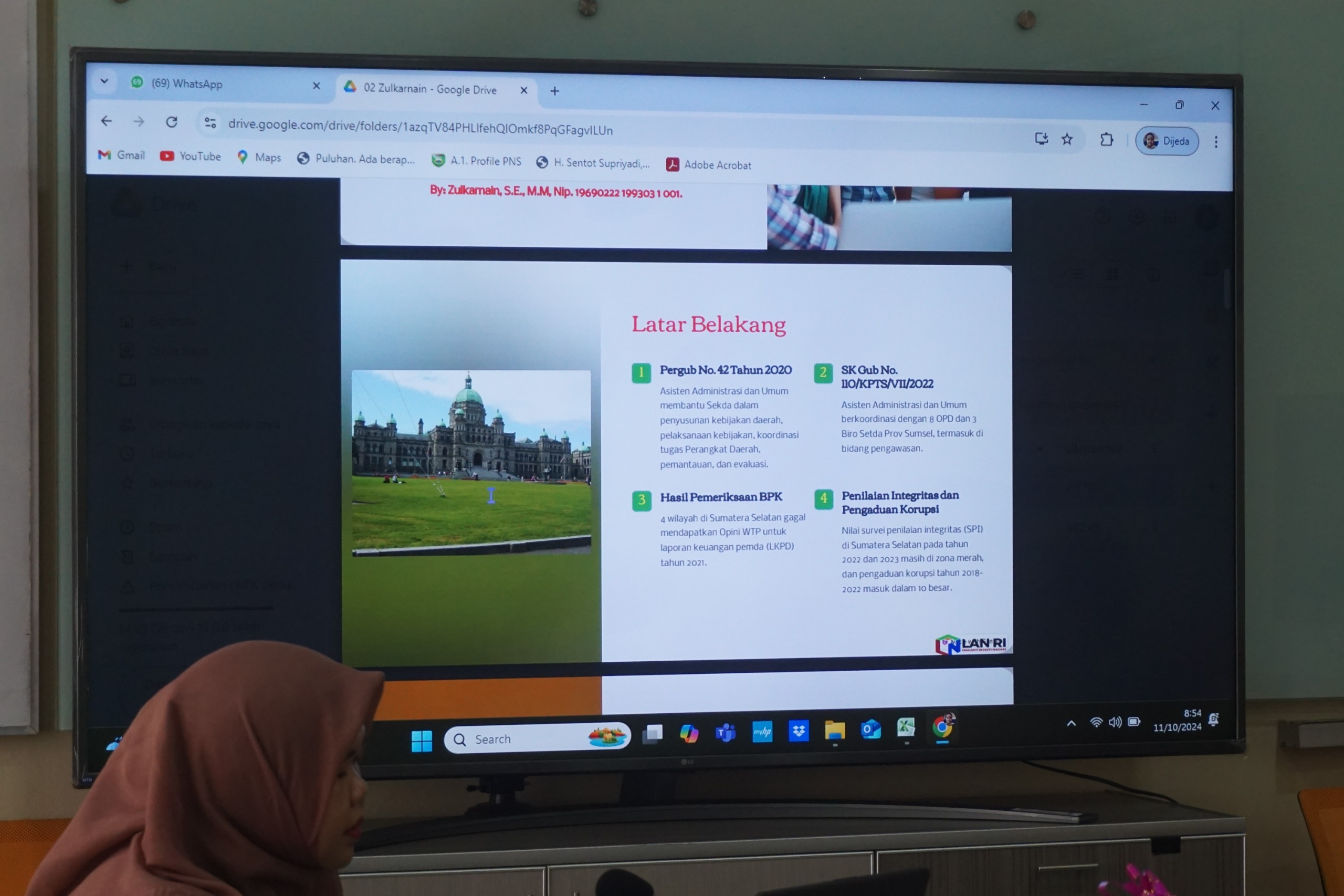 Sekda Sumsel Jadi Mentor Seminar Rancangan Proyek Perubahan PKN 2024 ...