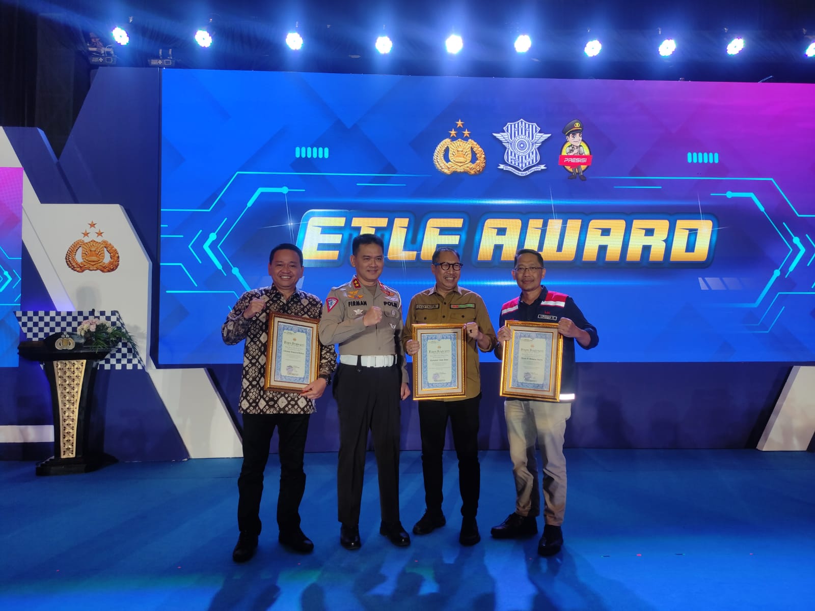 52 ETLE Terpasang, HD diganjar Penghargaan ETLE Award 2023 | Sumselprov