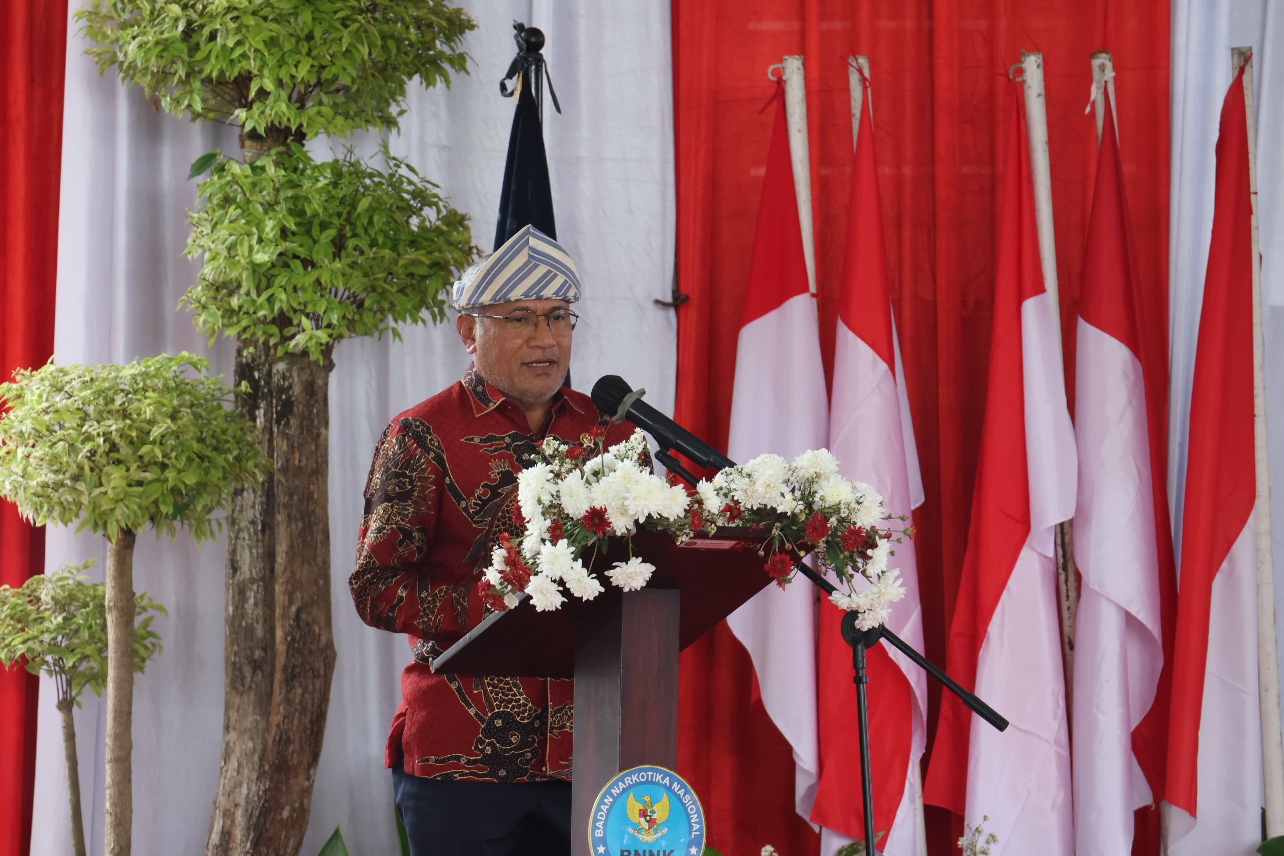 Sekda Sumsel Edward Candra Hadiri Deklarasi dan Pencanangan Bersih Narkoba di Kota Prabumulih ...