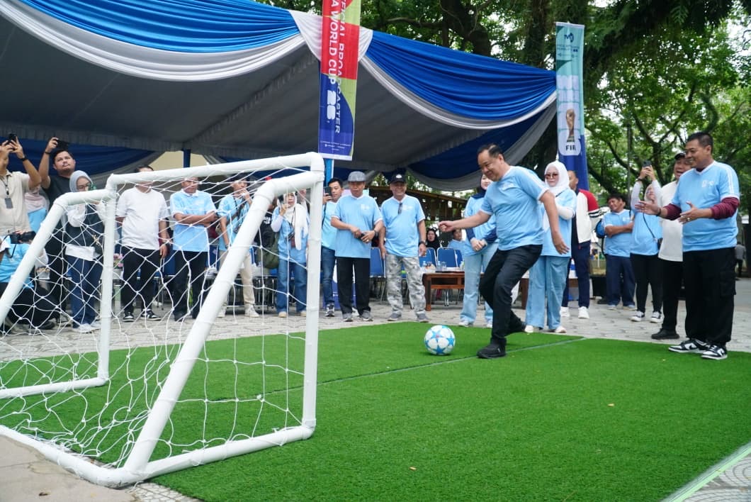 TVRI Sumsel Resmi Tayangkan Piala Dunia 2026, Wagub Cik Ujang Lakukan ...