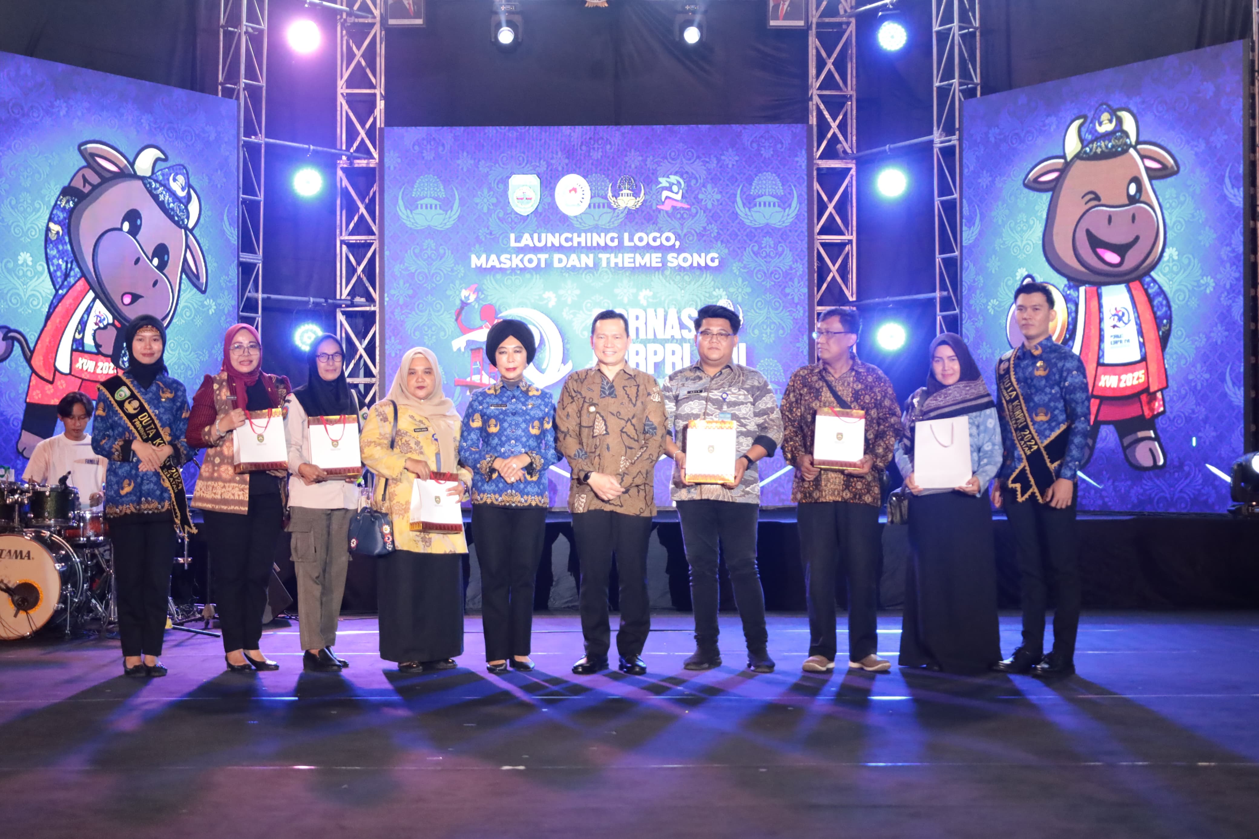 Luncurkan Logo, Maskot dan Theme Song, Sumsel Siap Menjadi Tuan Rumah ...