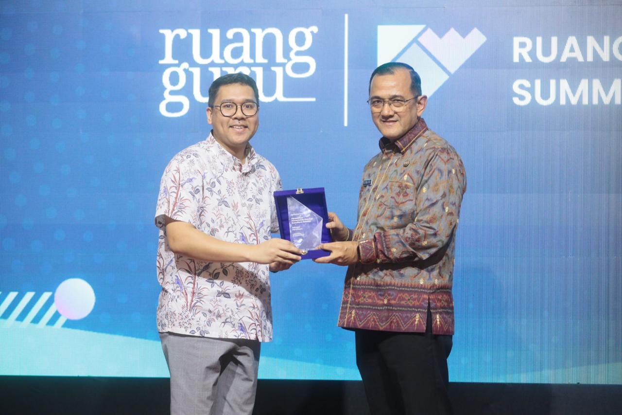 Sekda Edward Candra Hadiri Ruangguru Summit 2025 | Sumselprov