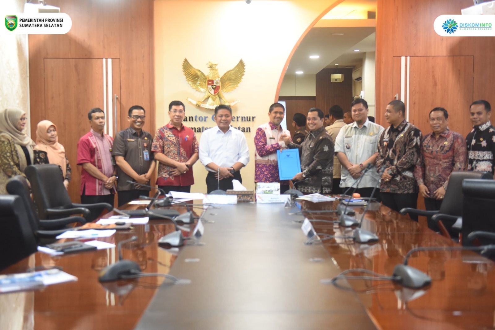 Terima Kunjungan Bupati Banyuasin, HD : Utamakan Pembangunan ...