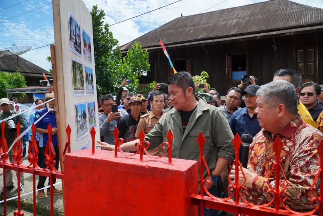 Pemprov - HD Resmikan Renovasi Monpera Tanjung Sakti