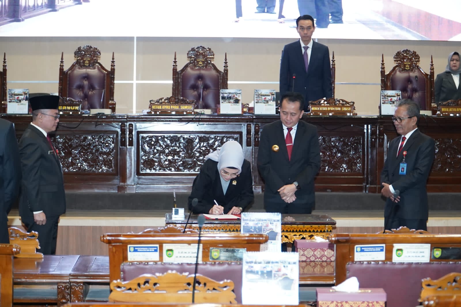 Pj Gubernur Sumsel Fatoni Sampaikan Pengantar Lkpj Tahun Anggaran 2023