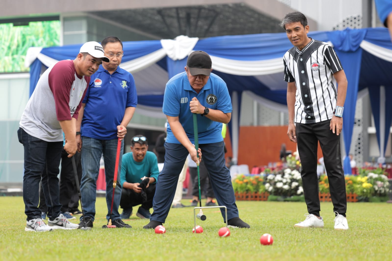 Buka Kejuaraan Gateball Gubernur Cup, HD : Sarana Promosi Agar Gateball ...